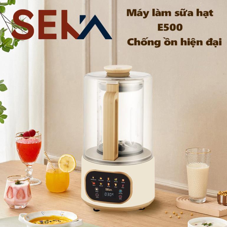 Máy Làm Sữa Hạt Đa Năng SEKA E500 10 Chức Năng, Độ Ồn Thấp, Bảo Hành Chính Hãng | Shopee Việt Nam