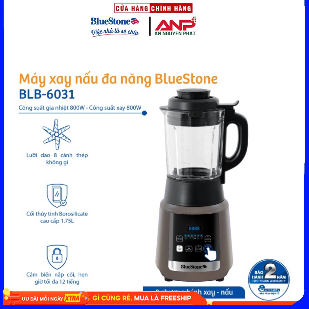 Máy Xay Nấu Đa Năng Bluestone BLB-6031 - Hàng Chính Hãng Bảo Hành 24 Tháng | Shopee Việt Nam