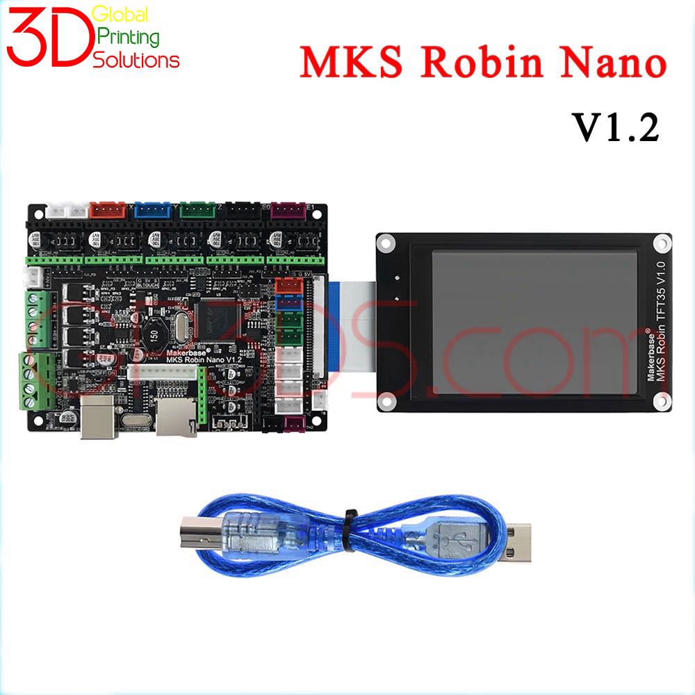 MKS 3D Máy In Ban STM32 MKS Robin Nano Ban V1.2 Phần Cứng Mã Nguồn Mở (Hỗ Trợ Marlin2.0) hỗ Trợ ...