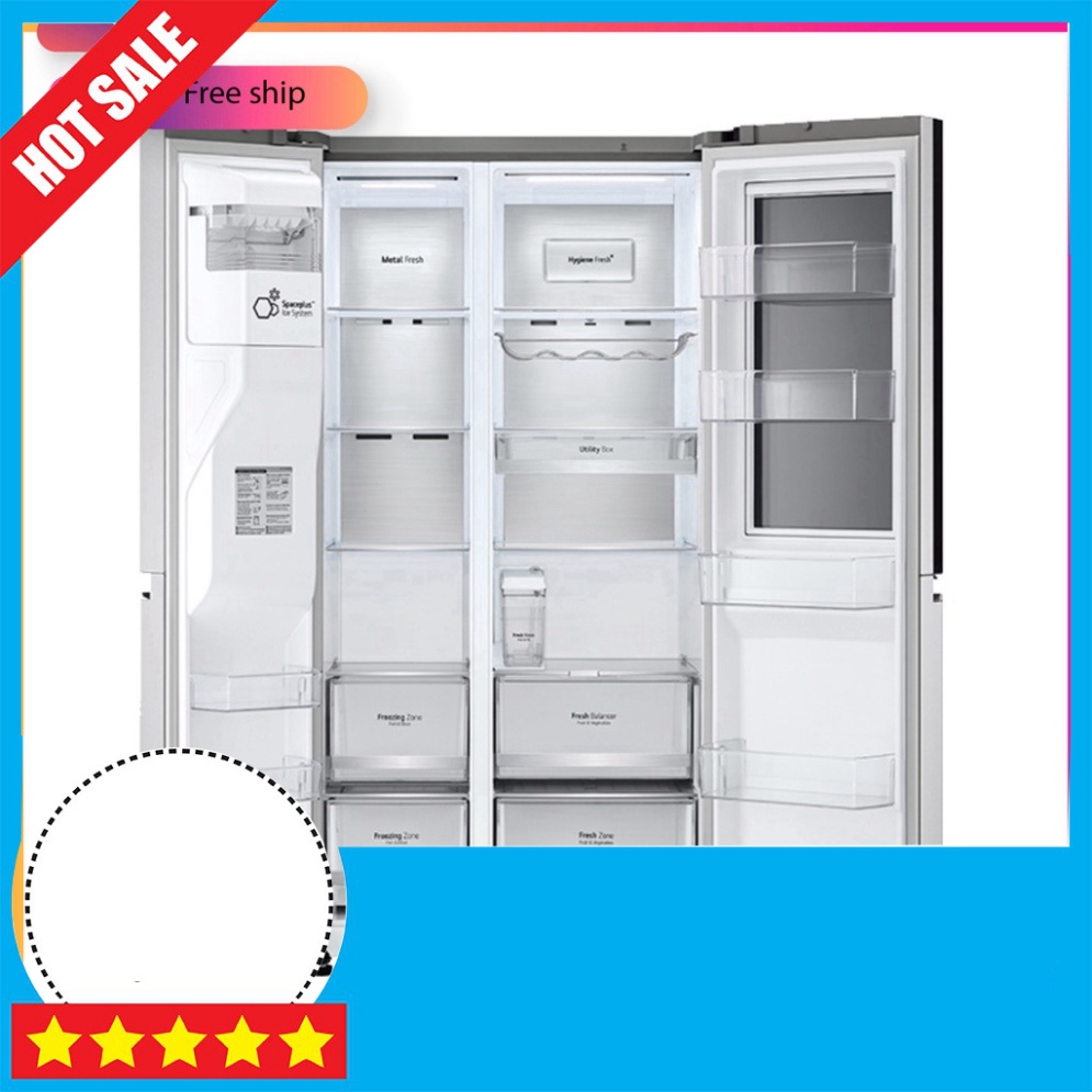 KM HOT GR-X257JS -Tủ lạnh LG Inverter 635 Lít GR-X257JS Mới 2022- Mới ...