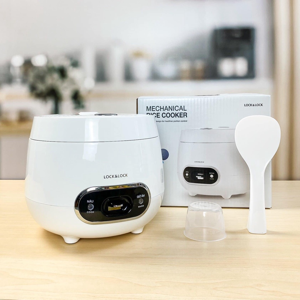 Nồi cơm điện Lock&Lock Mechanical Rice Cooker 0.8L, 220V~, 50Hz, 250W ...