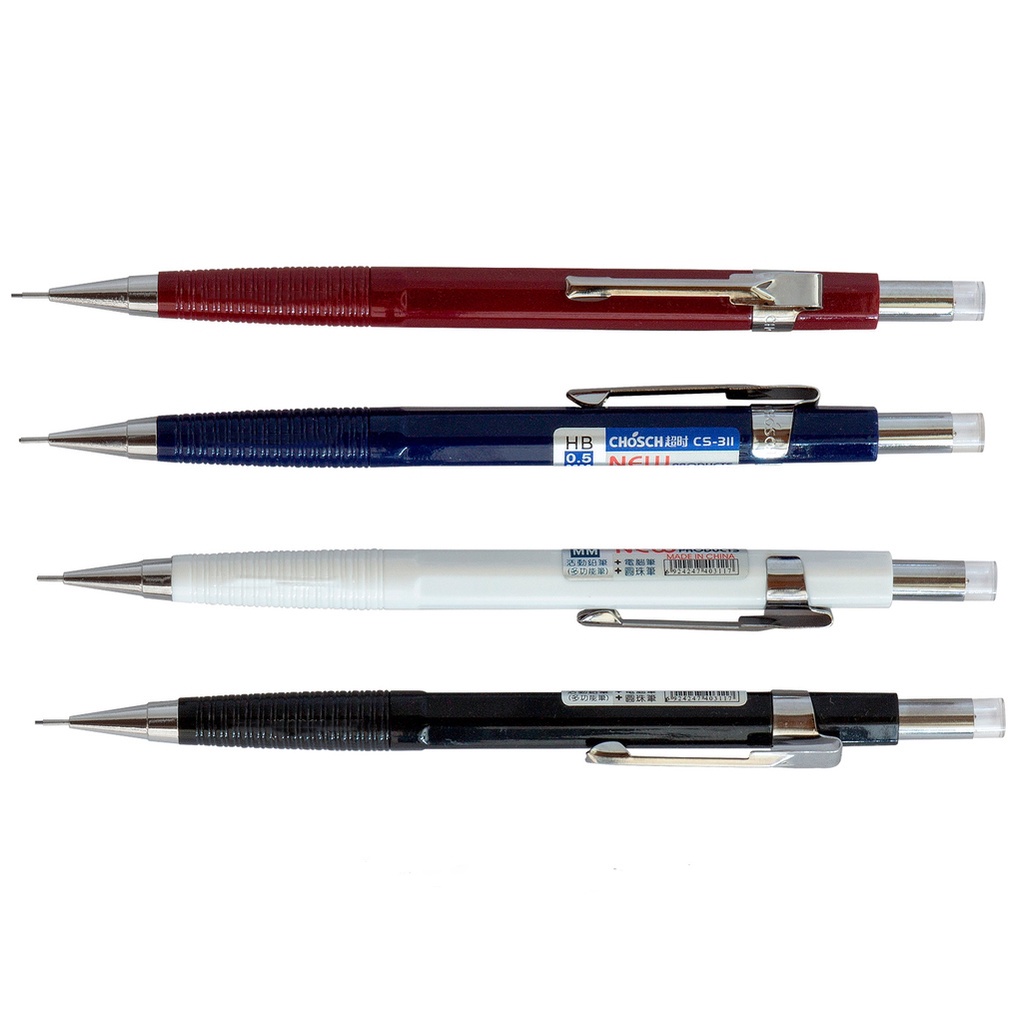 Bút viết chì kim bấm CHOSCH CS-311 / CS311 ngòi HB 0.5mm tích hợp đầu ...