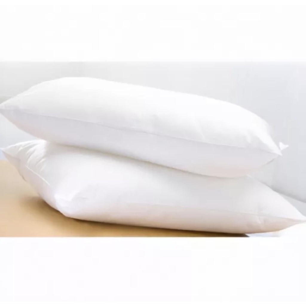 {thanh lý 11k} Vỏ ruột gối trắng thay thế kích thước 40x60cm ( chua có ...