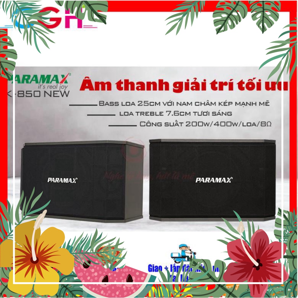 Loa Paramax K-850 New Hàng Chính Hãng Nguyên Đai Nguyên Kiện | Shopee Việt Nam