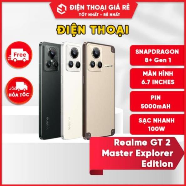 Điện thoại Realme GT 2 Master Explorer Edition (Snapdragon 8 + Gen 1 ...