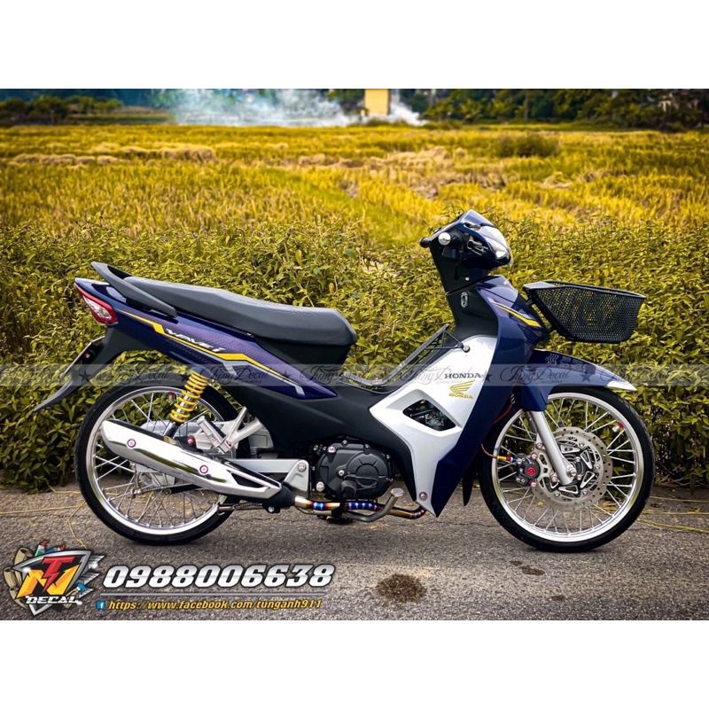 Tem rời Wave i tím than -Tem xe Wave Alpha | Shopee Việt Nam
