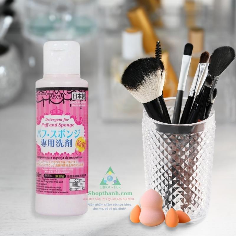 Nước rửa cọ trang điểm, nước giặt mút trang điểm Daiso - 80ml | Shopee Việt Nam