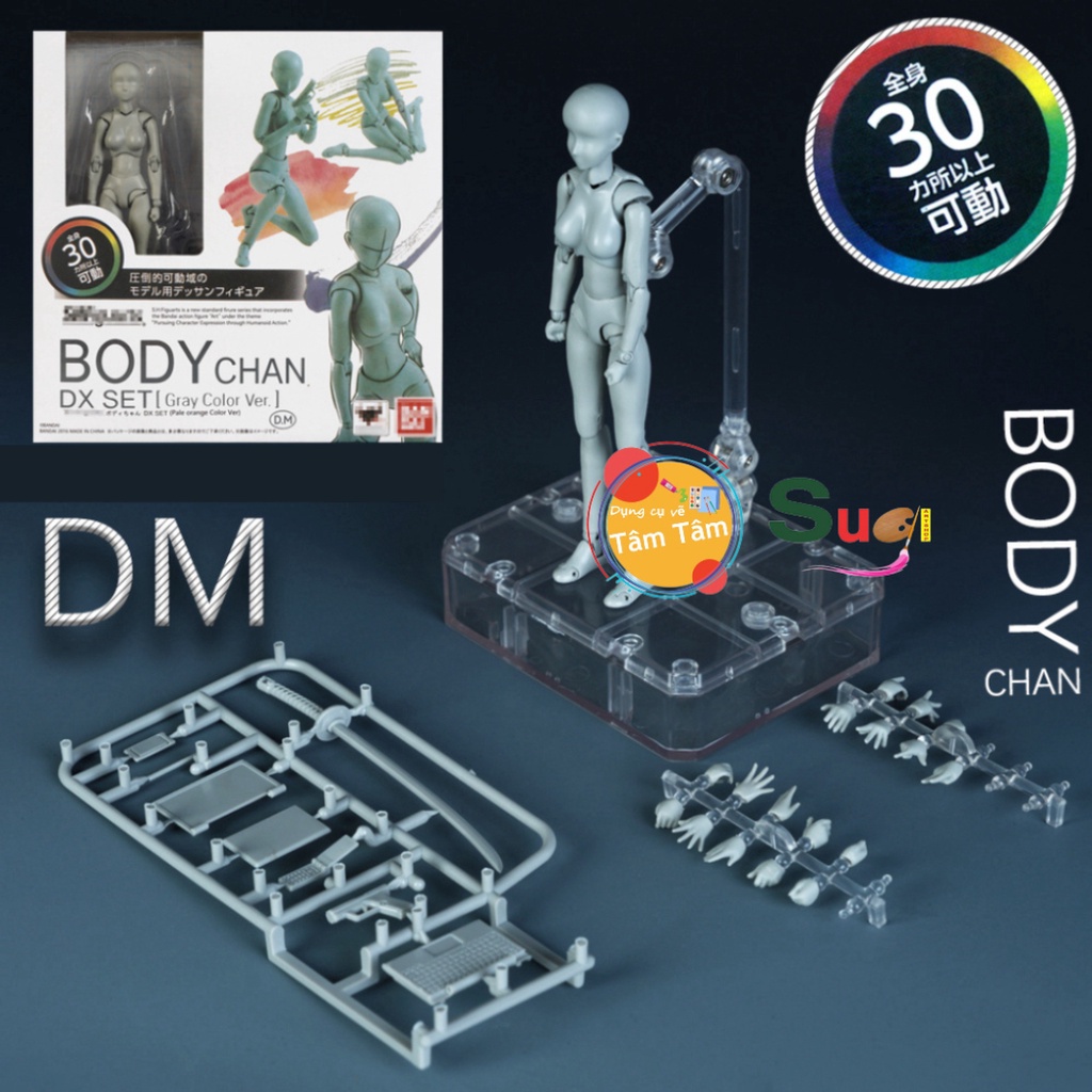 [ TÂM TÂM ] Mô Hình Cơ Thể Người , Nam Nữ Phiên Bản SHF Body Kun DX Set ...