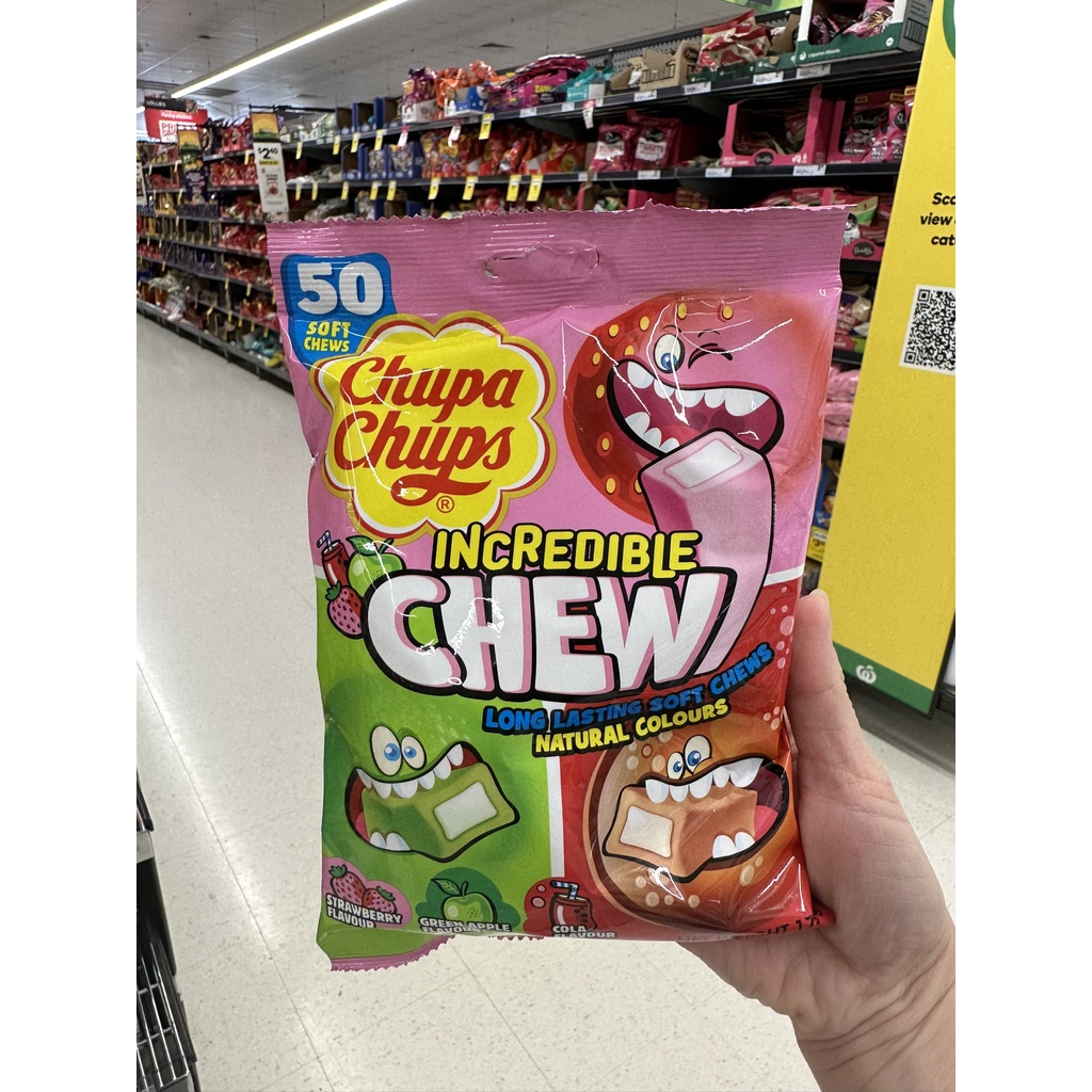 Kẹo Mềm Chupa Chups Incredible Chews 175g | Shopee Việt Nam