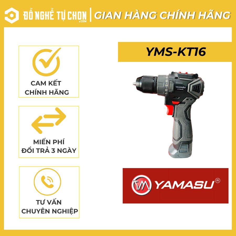 Máy khoan pin YAMASU YMS-KT16 | Shopee Việt Nam