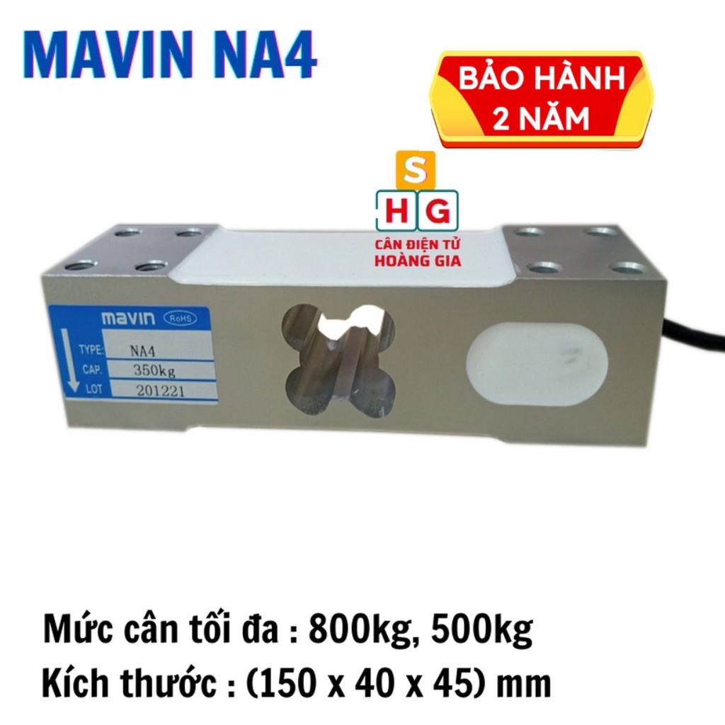 Loadcell Cảm biến Mavin NA4 Cân Điện Tử 500kg 350kg 200kg Bảo Hành 12 ...