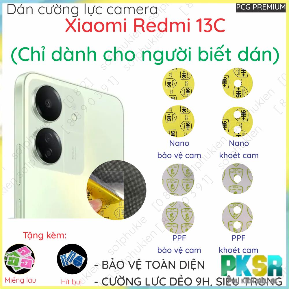 [combo 2 bộ] (chỉ dành cho người biết dán) Dán camera Xiaomi Redmi 13C ...