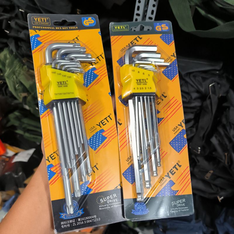 (Rẻ Nhất Shopee)ComBo 2 Bộ Lục Giác Bông Và Bi Hiệu YETL | Shopee Việt Nam