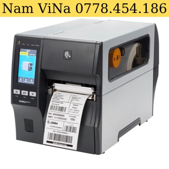[Xuất vat] Máy in mã vạch Zebra ZT411 - 300DPI (ZEBRA ZT41143-T0P0000Z ...