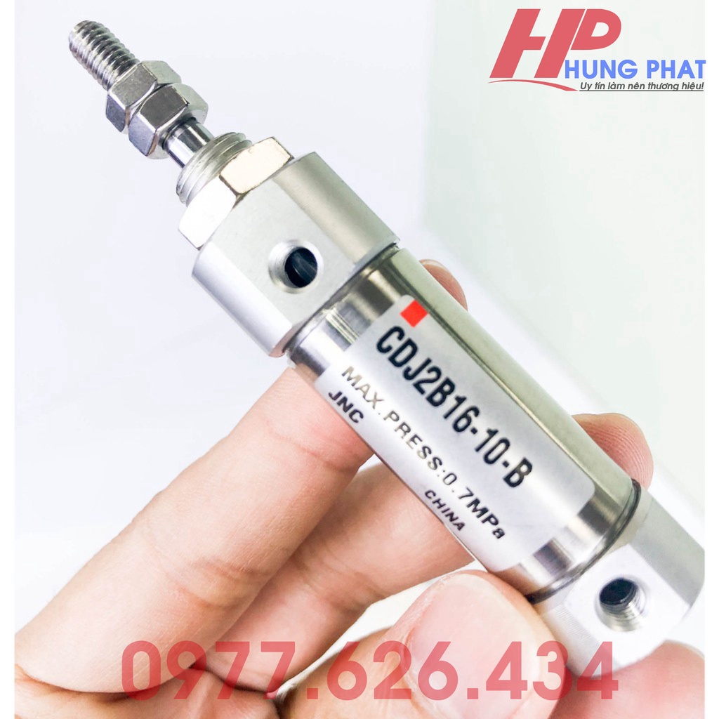 Xi lanh khí nén tròn – Xi lanh khí nén mini CDJ2B16 | Shopee Việt Nam