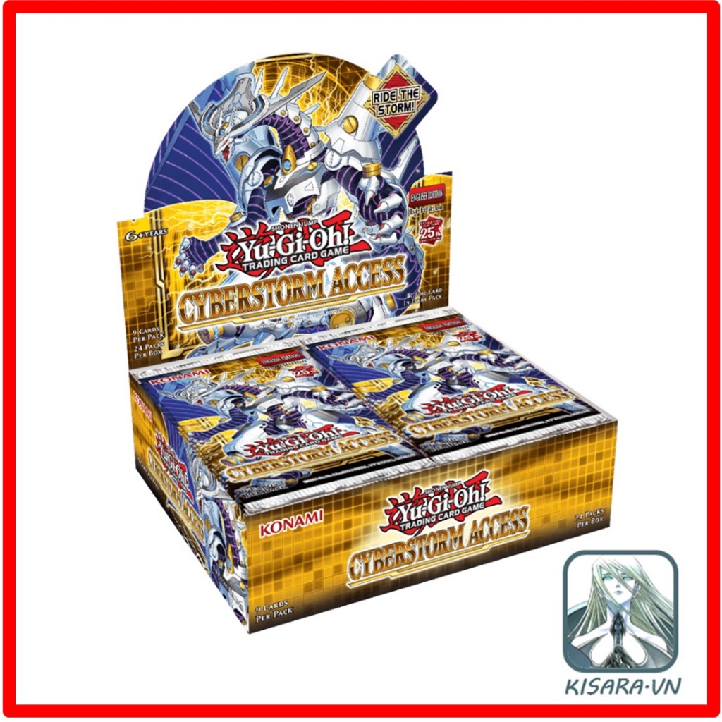 Booster Box: Cyberstorm Access (CYAC) - Bài Yu-Gi-Oh! Chính Hãng Giá Rẻ TCG Tiếng Anh | Shopee ...