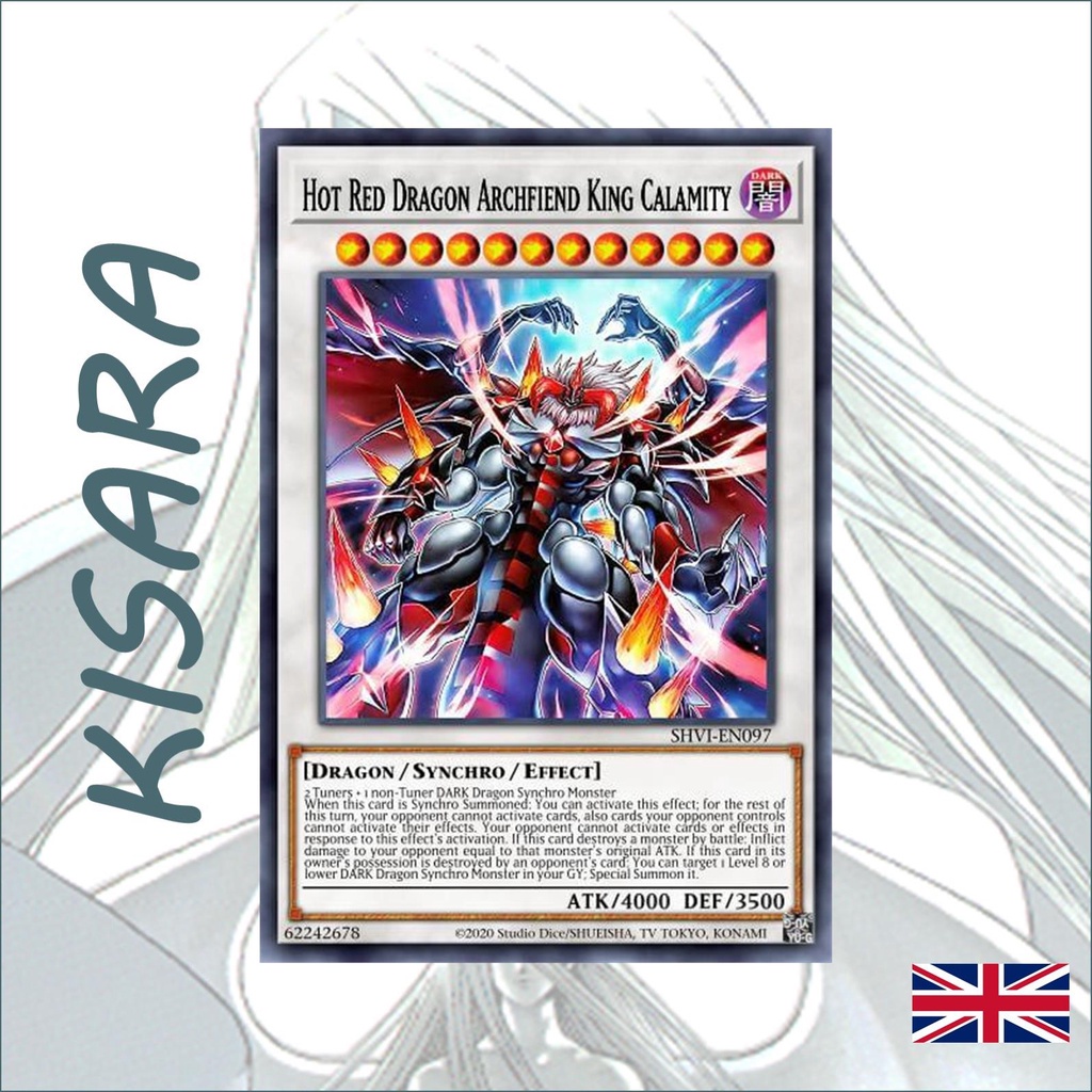 Bài lẻ Yugioh Hot Red Dragon Archfiend King Calamity - MGED-EN070 ...