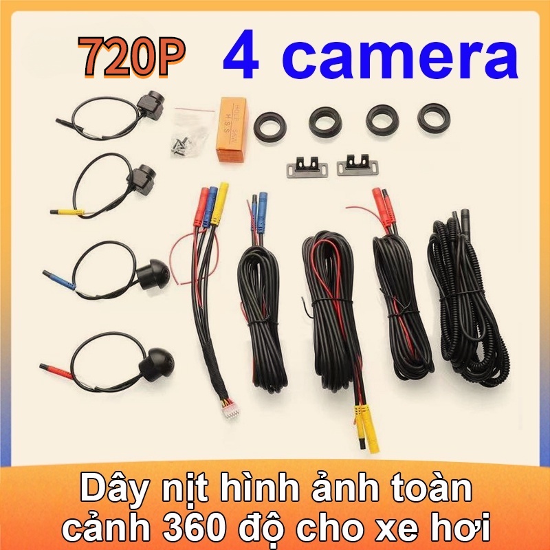 360 Camera toàn cảnh Màn hình hiển thị xe Android 360 ° Camera toàn ...