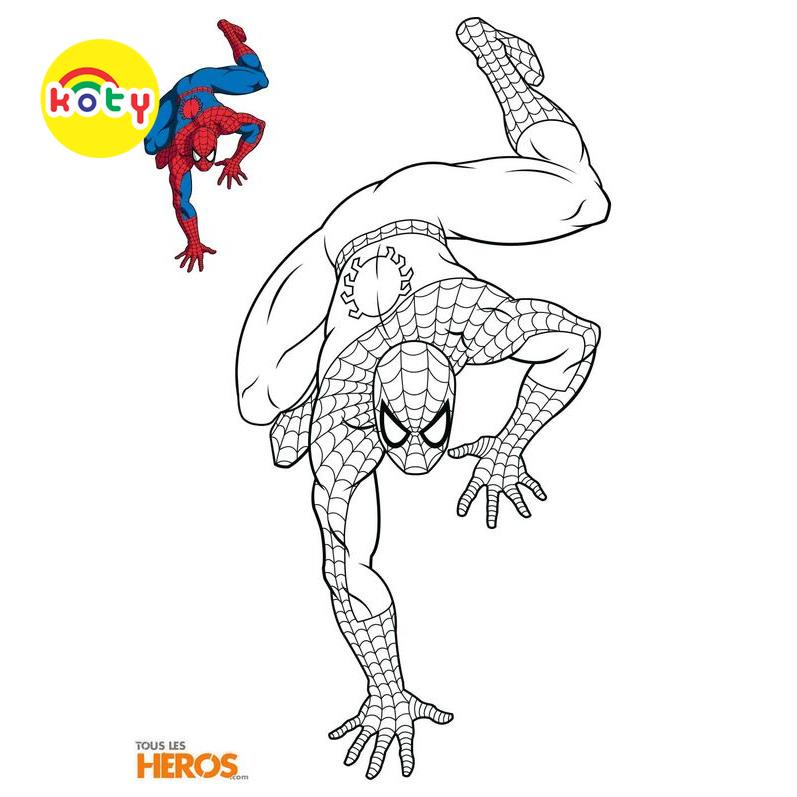 Bộ 50 Tờ Tranh Tô Màu Spiderman, Batman, Người Nhện Cho Bé - Đồ chơi ...