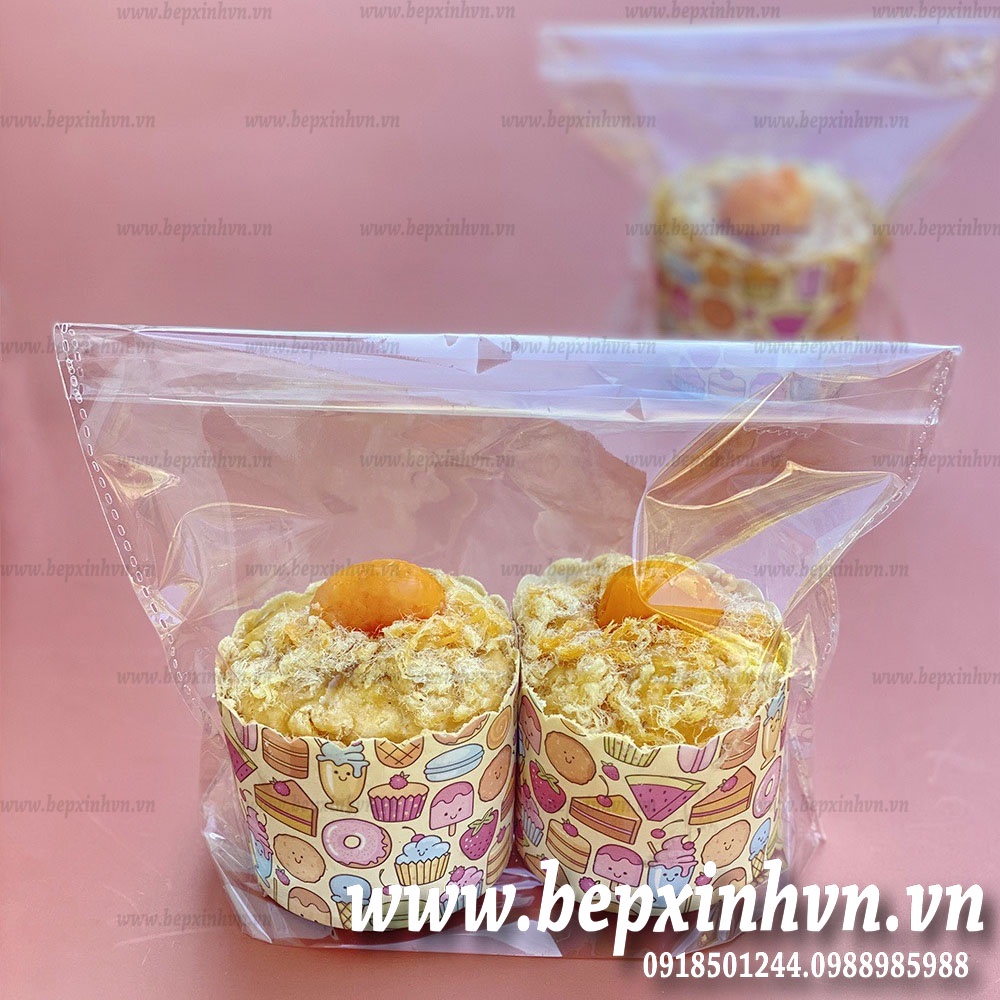 Túi cupcake đôi trong đựng bánh kẹo 18x20cm | Shopee Việt Nam