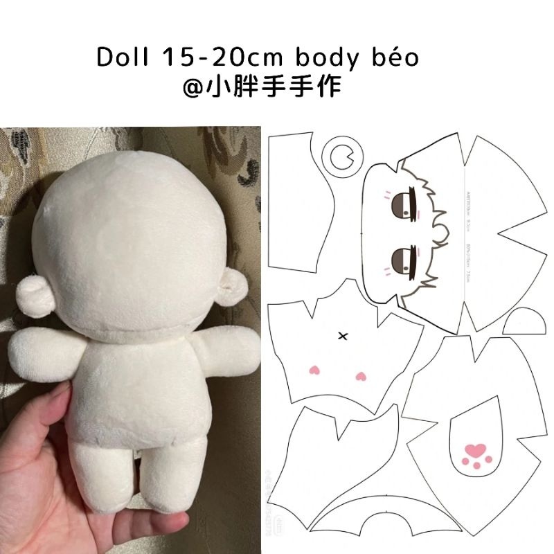 Đọc kĩ mô tả - Phí photo rập doll 10cm. Rập doll 15cm. Rập doll 20cm ...