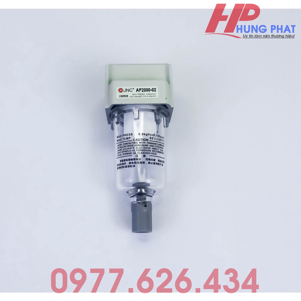 Bộ lọc khí nén AF2000-02 – Bộ lọc đơn khí nén AF – Lọc tách nước khí ...