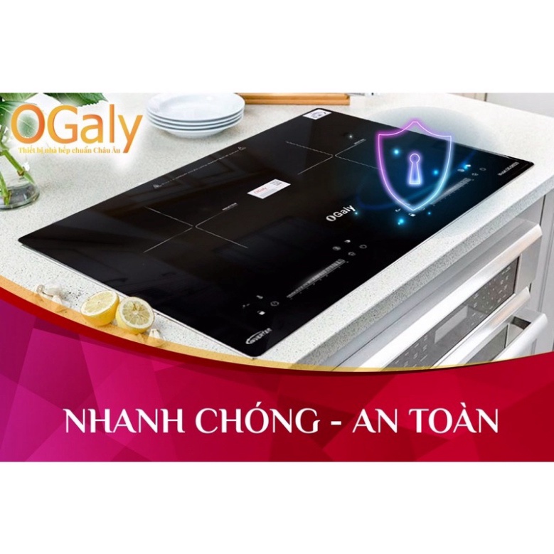 Bếp từ đôi OGaly OG D8233 Inverter tiết kiệm điện năng, nhập khẩu ...