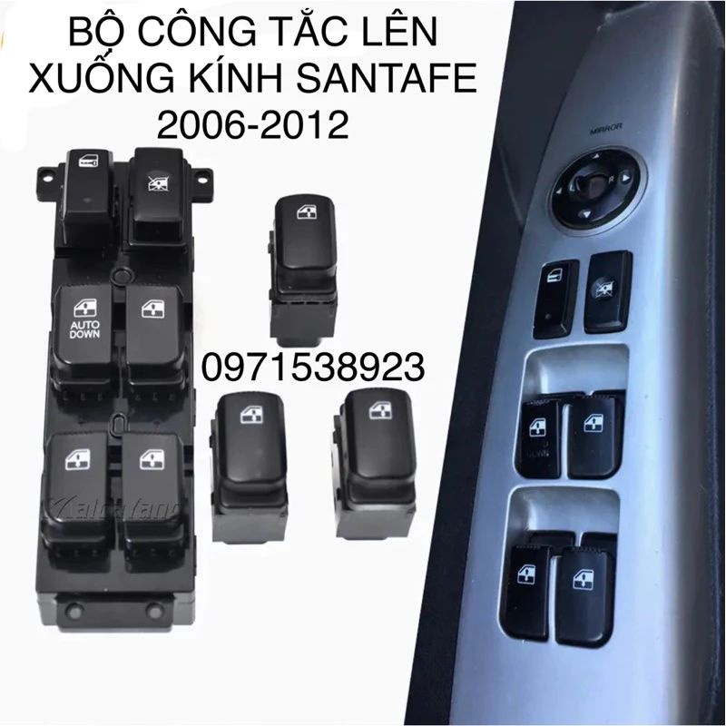 CÔNG TẮC LÊN XUỐNG KÍNH HYUNDAI SANTAFE 2006-2012 93570-2B000 | Shopee ...