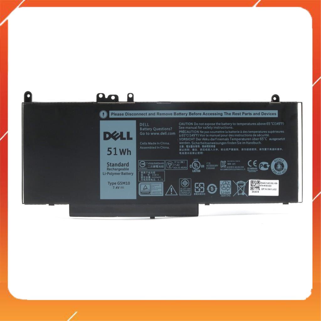 Pin Laptop Dell Latitude E5550 E5450 E5250 G5M10 | Shopee Việt Nam