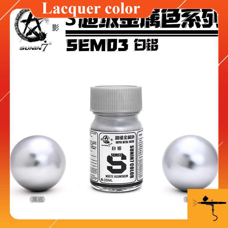 [Sunin7] Sơn mô hình màu siêu kim loại (super metalic) SEM01 - SEM28 ...