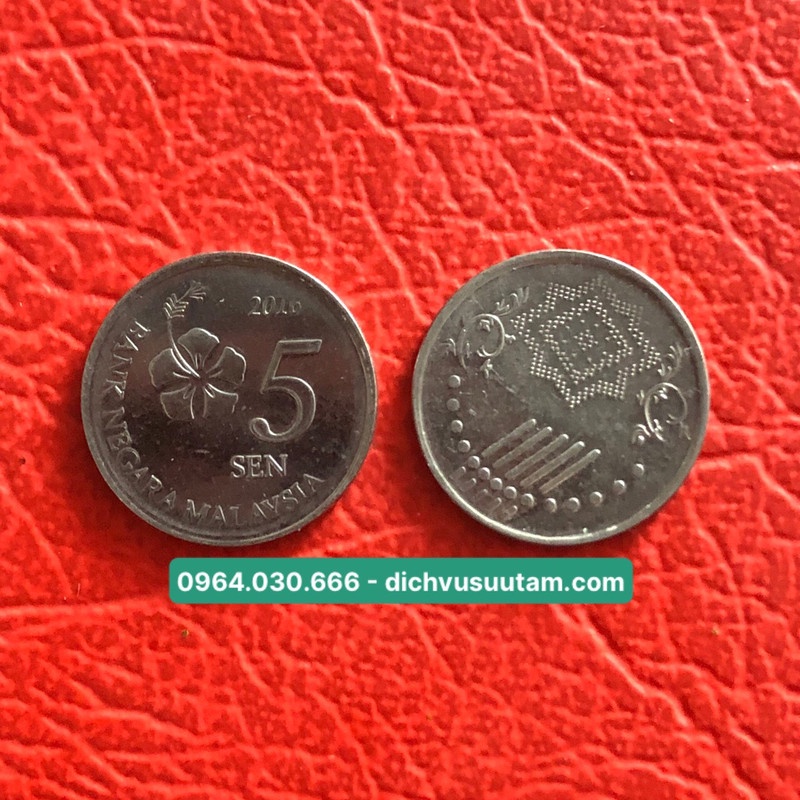 xu Malaysia 5 Sen nhỏ nhất sưu tầm | Shopee Việt Nam