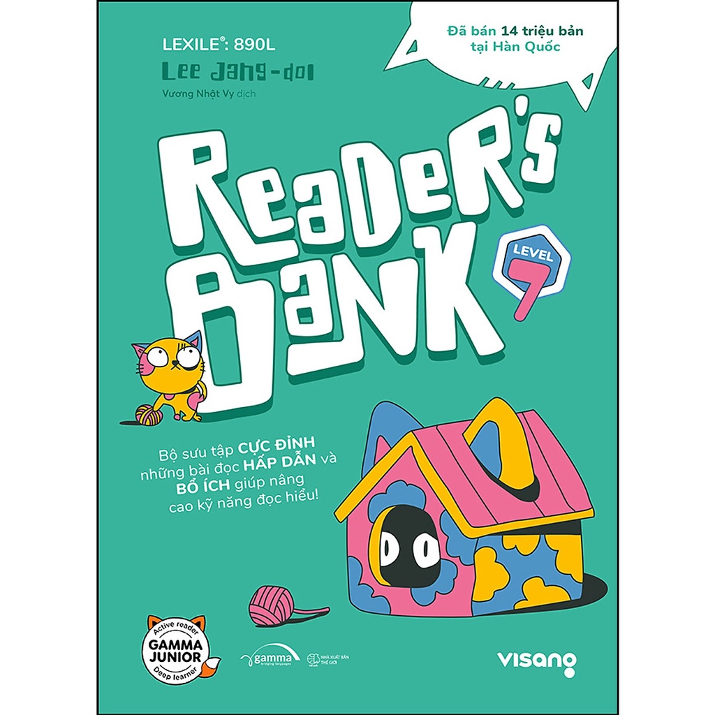 Sách - Reader's Bank - Level 7 - Lee Jang Dol - Alphabooks | Shopee Việt Nam