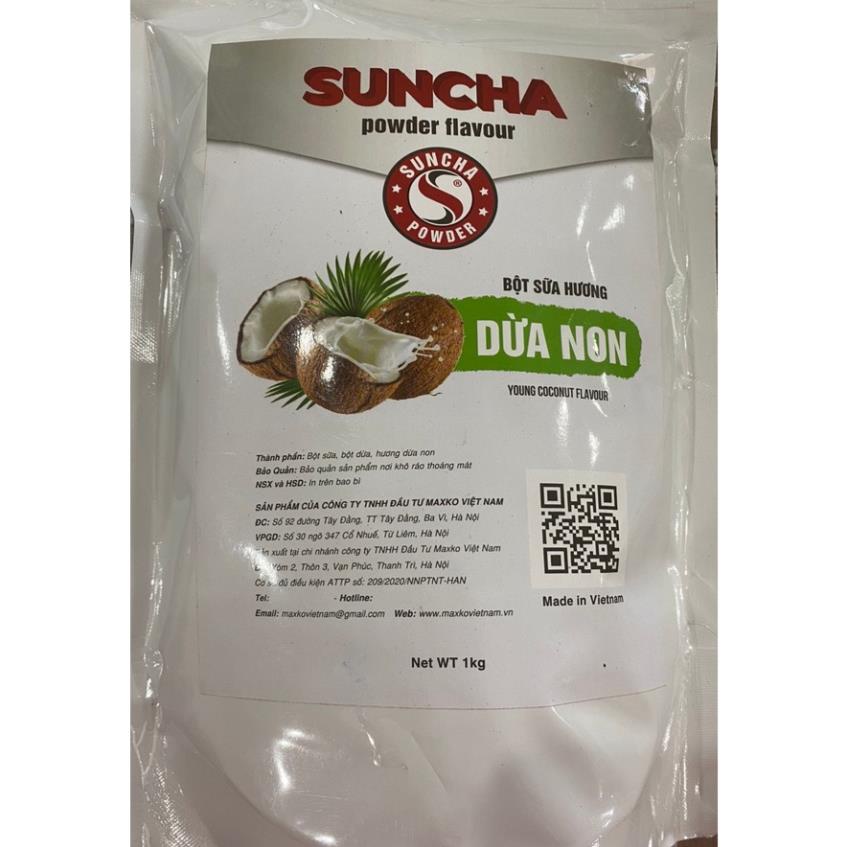 Bột sữa hương dừa non Suncha | Shopee Việt Nam