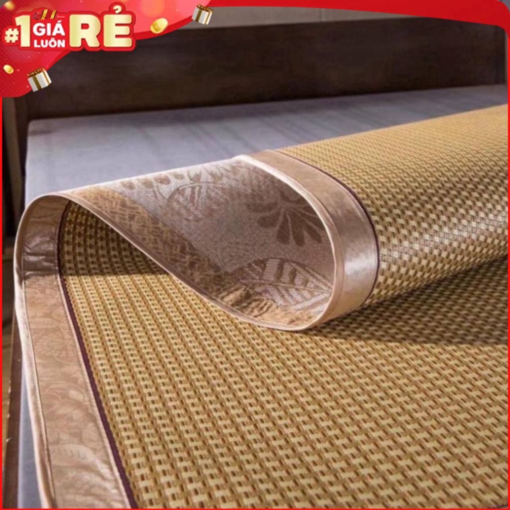 Chiếu Điều Hòa Sợi Mây Lót Lụa Cao Cấp Chiếu Có Chun Cài Góc Hàng Cao ...