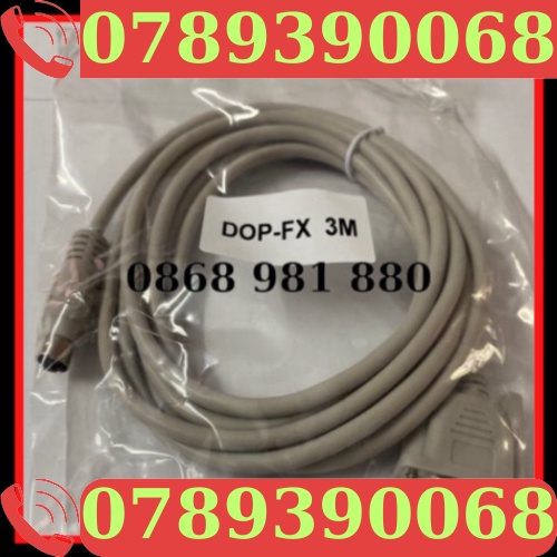 Cáp kết nối HMI Delta DOP - PLC Mitsubishi FX DOP-FX | Shopee Việt Nam