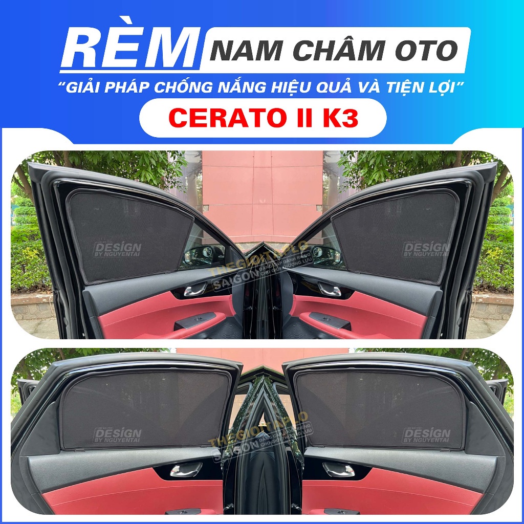 (Kia Cerato và K3 2018-2023) Rèm Che Nắng ô tô, Tấm Che Nắng ô tô Nam ...