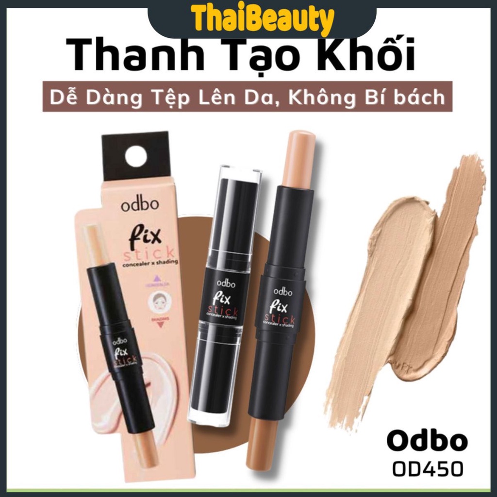 Thanh tạo khối và che khuyết điểm 2 đầu Odbo Fix Stick OD450 Thái Lan 3g | Shopee Việt Nam
