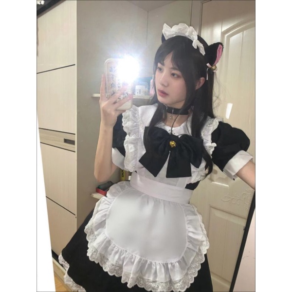 Maid coffee loli đáng yêu cosplay maid cosplay nữ hầu dễ thương nari ...