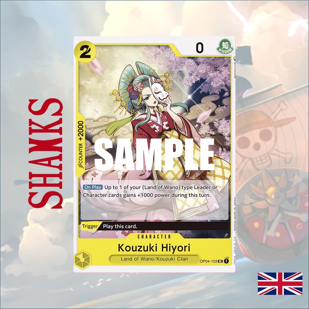 [Thẻ bài One Piece TCG] Kouzuki Hiyori - OP04-103 - Uncommon | Shopee Việt Nam