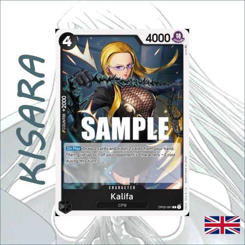 [Thẻ bài One Piece TCG] Kalifa - OP03-081 - Rare 1st Edition | Shopee Việt Nam
