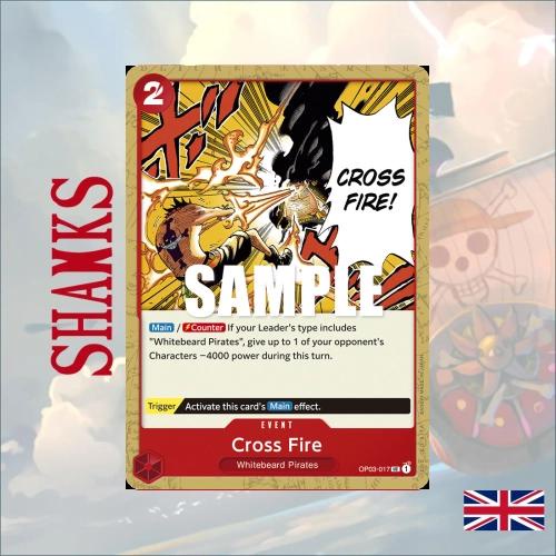 [Thẻ bài One Piece TCG] Cross Fire - OP03-017 - Uncommon 1st Edition | Shopee Việt Nam