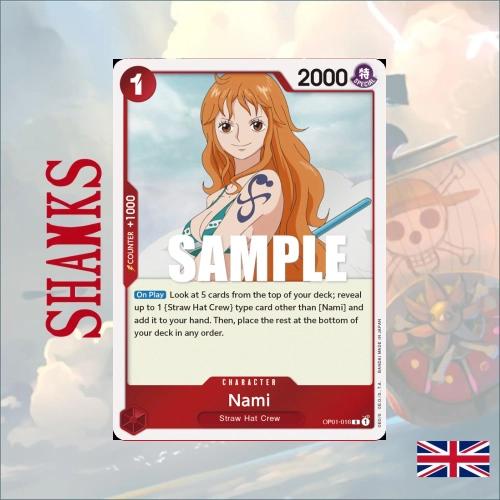 [Thẻ bài One Piece TCG] Nami - OP01-016 - Rare 1st Edition | Shopee Việt Nam