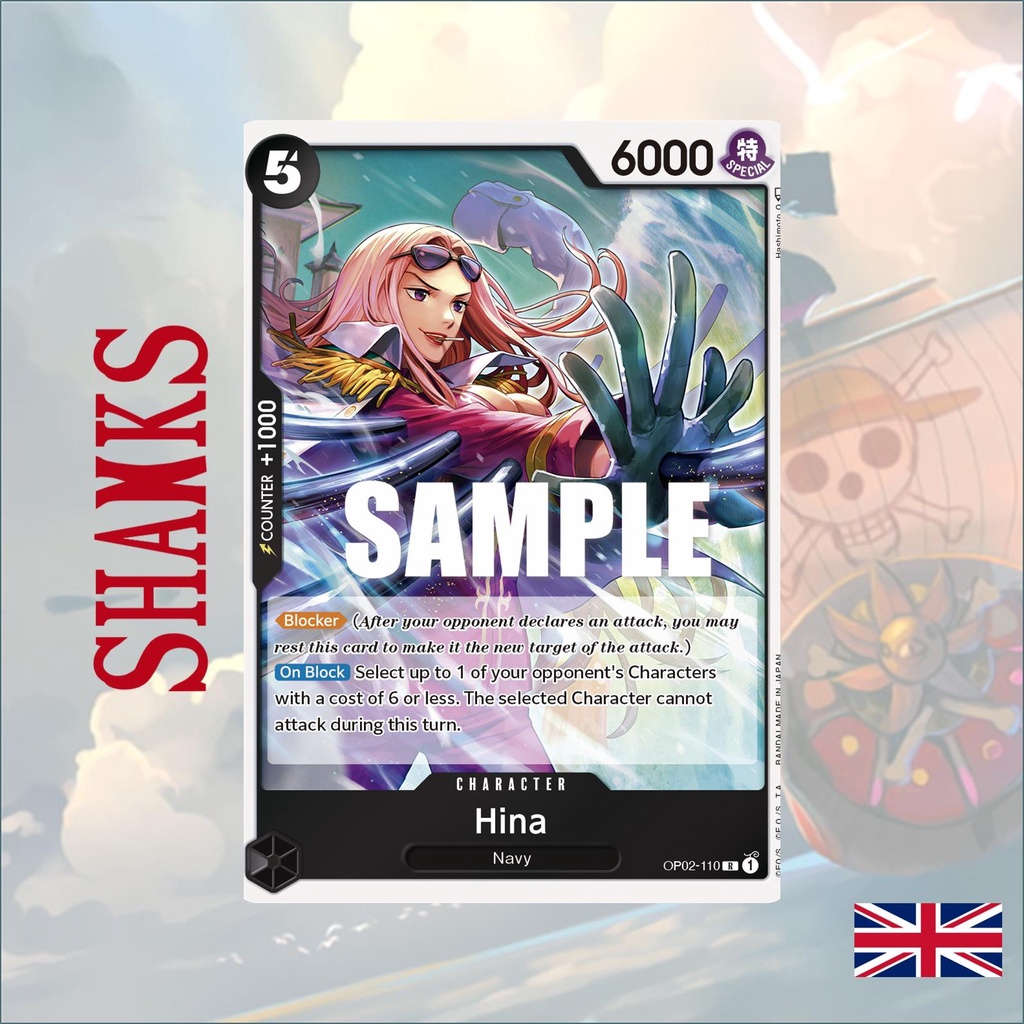 [Thẻ bài One Piece TCG] Hina - OP02-110 - Rare | Shopee Việt Nam