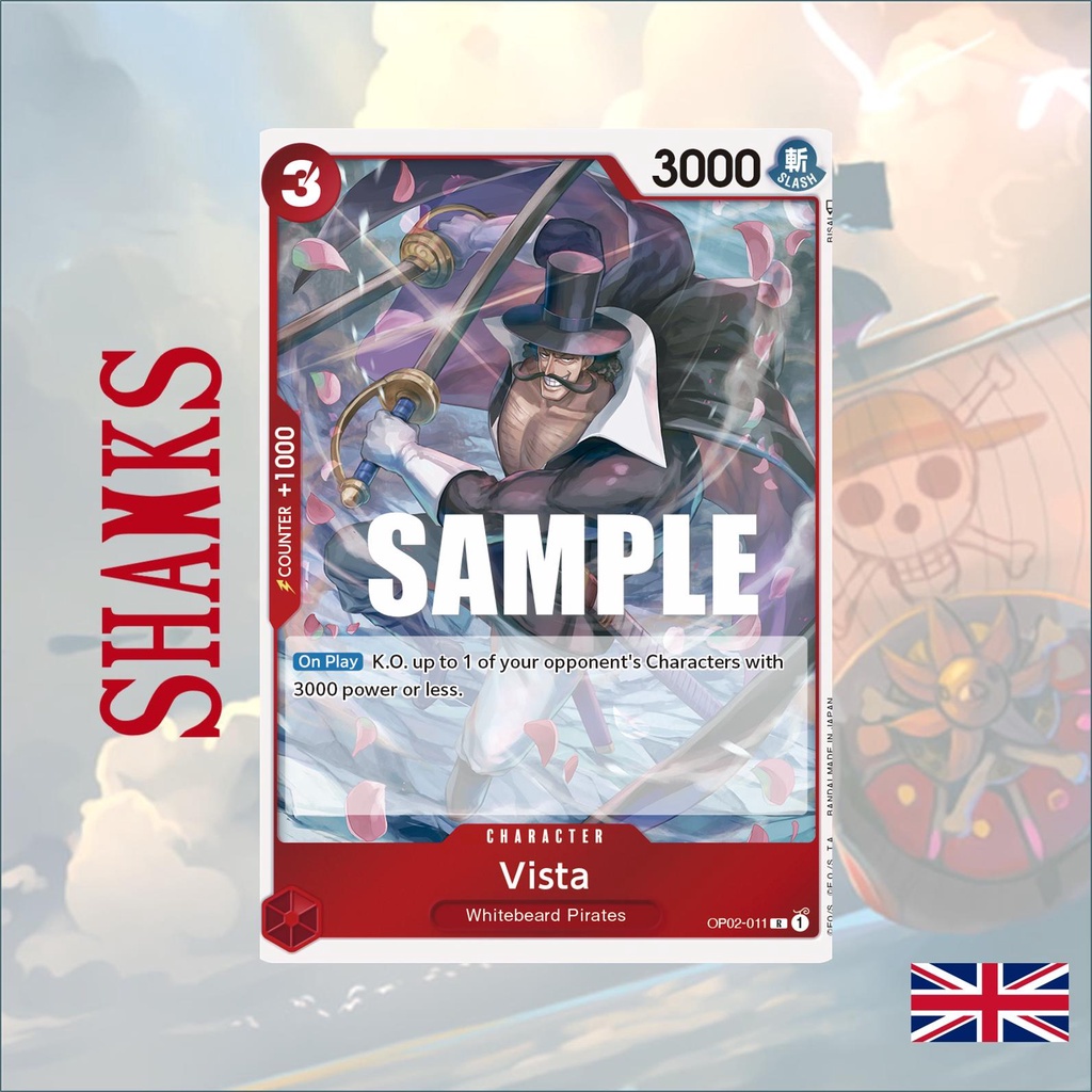 [Thẻ bài One Piece TCG] Vista - OP02-011 - Rare | Shopee Việt Nam