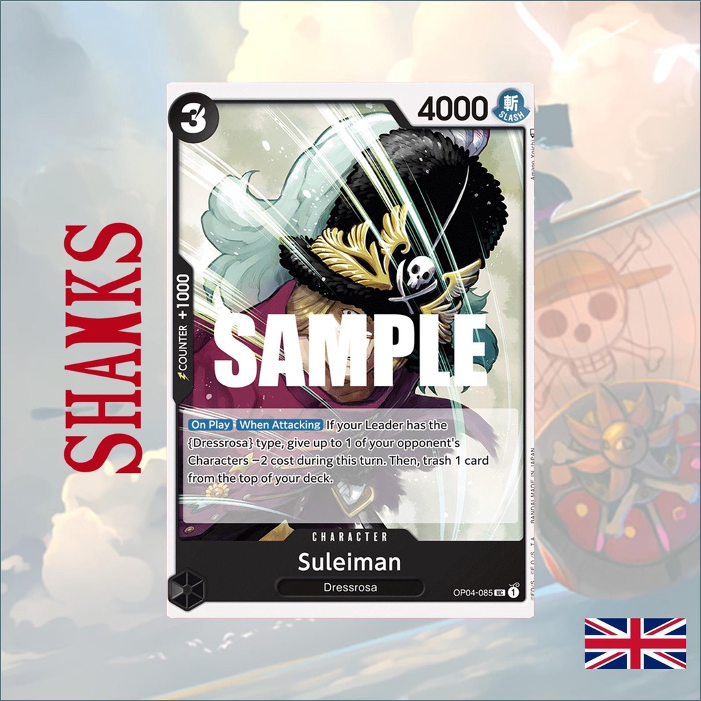 [Thẻ bài One Piece TCG] Suleiman - OP04-085 - Uncommon | Shopee Việt Nam