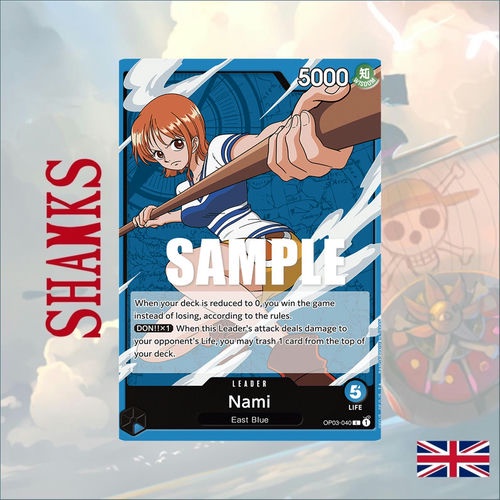 [Thẻ bài One Piece TCG] Nami - OP03-040 - Leader | Shopee Việt Nam