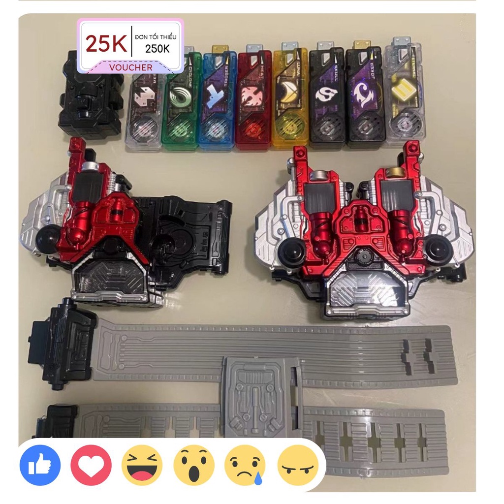 Mô hình Kamen Rider W Kamen Rider KABUTO Henshin Belt Ver. 20th DX Có Đai Biến Hình ( tặng ô tô ...