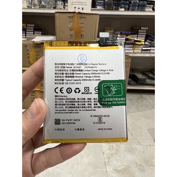 Pin Oppo BLP697 - Oppo F11 Pro (4000mAh) Dung lượng chuẩn bảo hành 1 ...