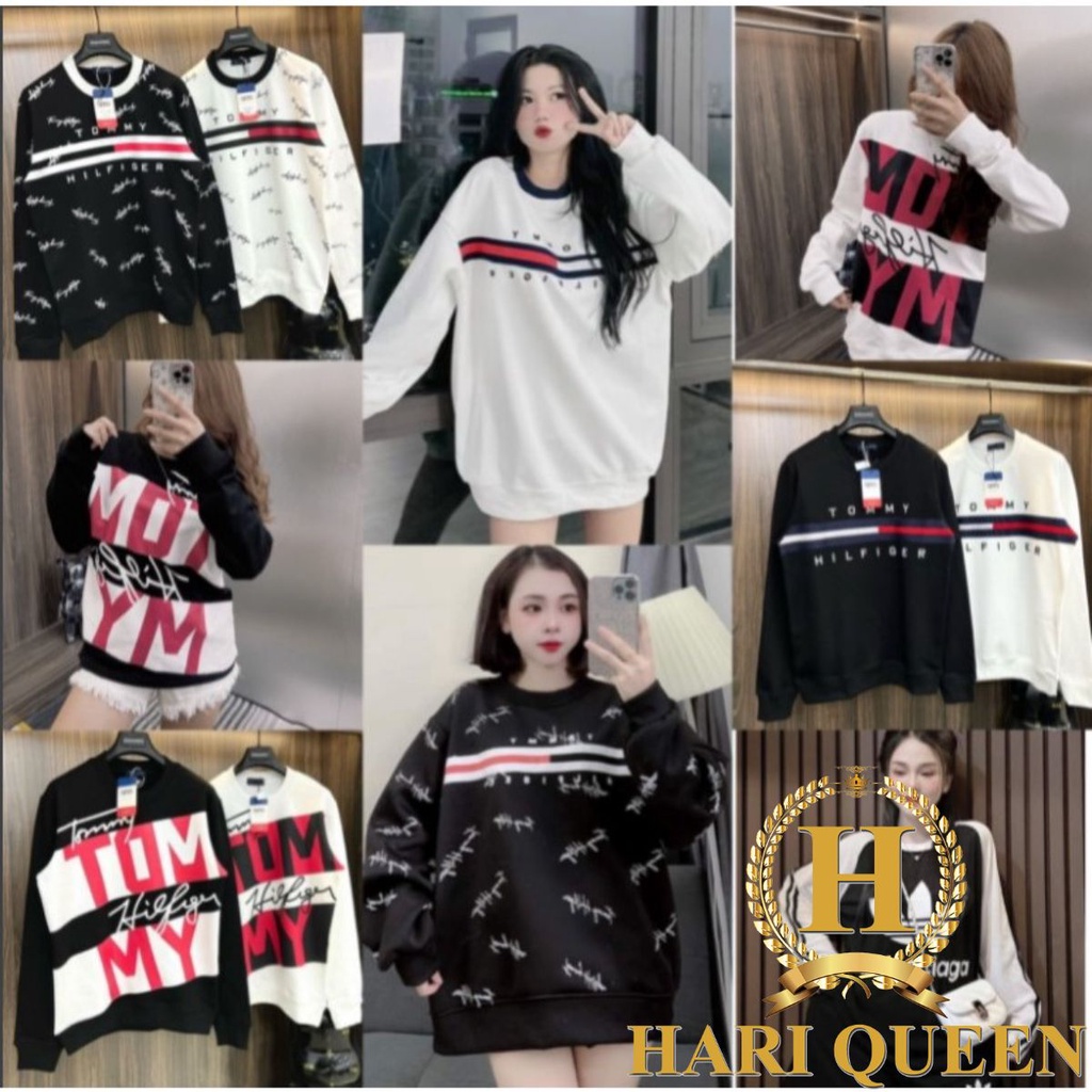 Các mẫu áo sweater nam nữ cháy phố chất mịn đẹp hot trend mẫu hot 2023 HARIQUEEN | Shopee Việt Nam