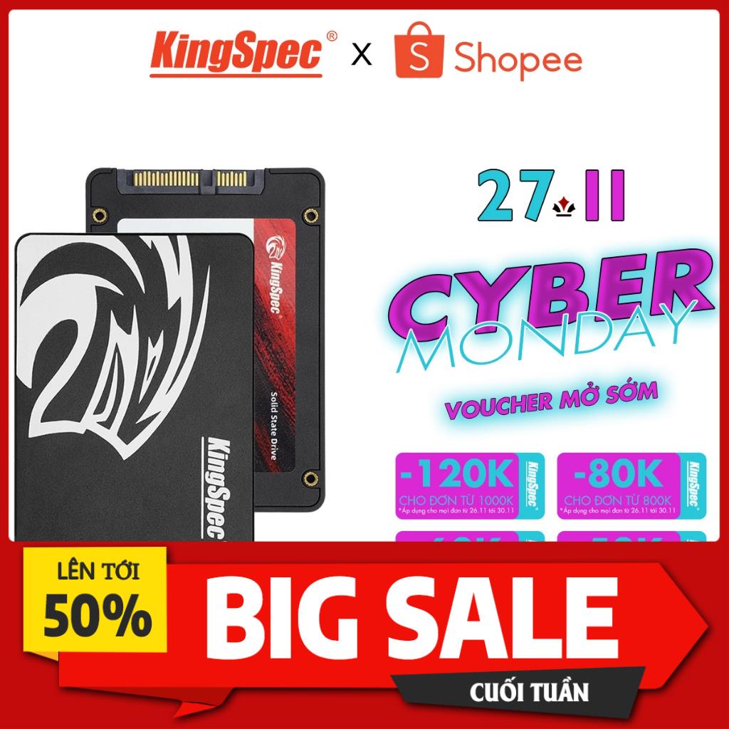 Ổ cứng SSD KingSpec 480GB SATA 2.5 | P4 480 Hàng Chính Hãng | Shopee ...